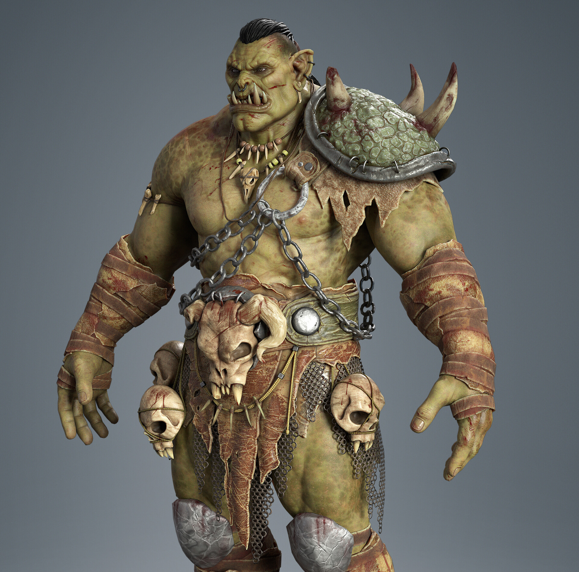 ArtStation - ORC-WARRIOR