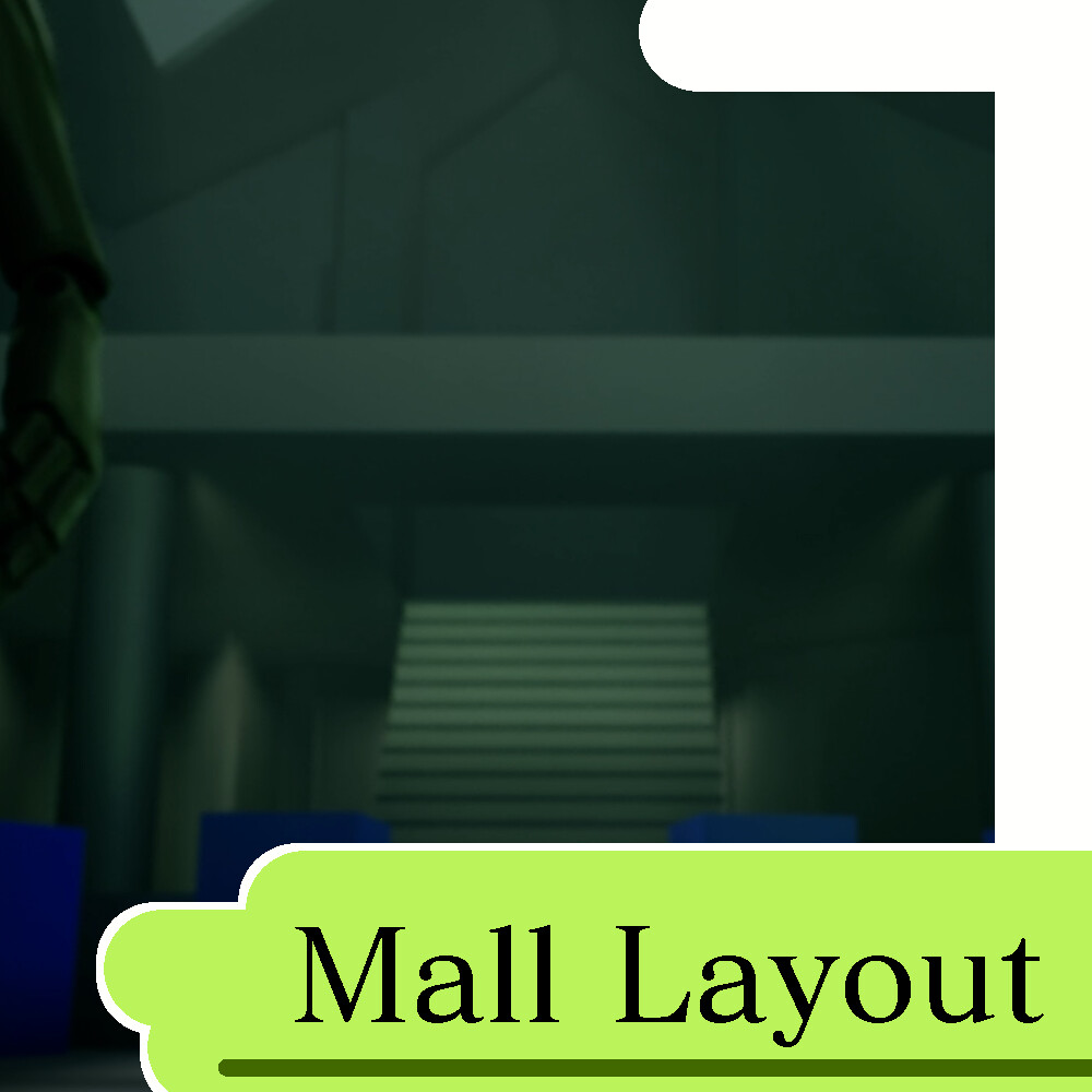 ArtStation - Horror Mall layout