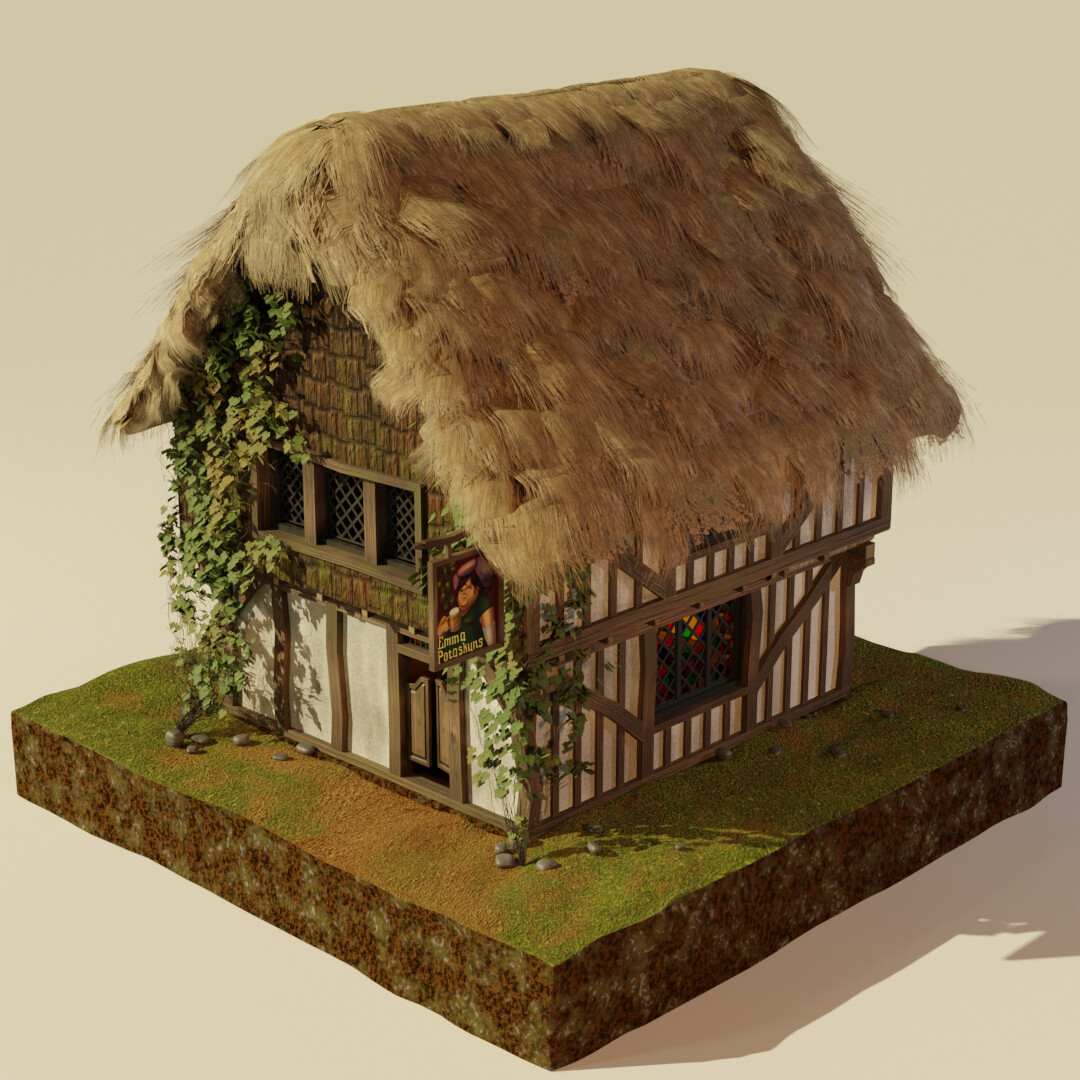 ArtStation - Pub from Stronghold