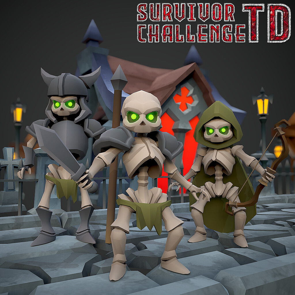 ArtStation - Characters for Survivor Challenge