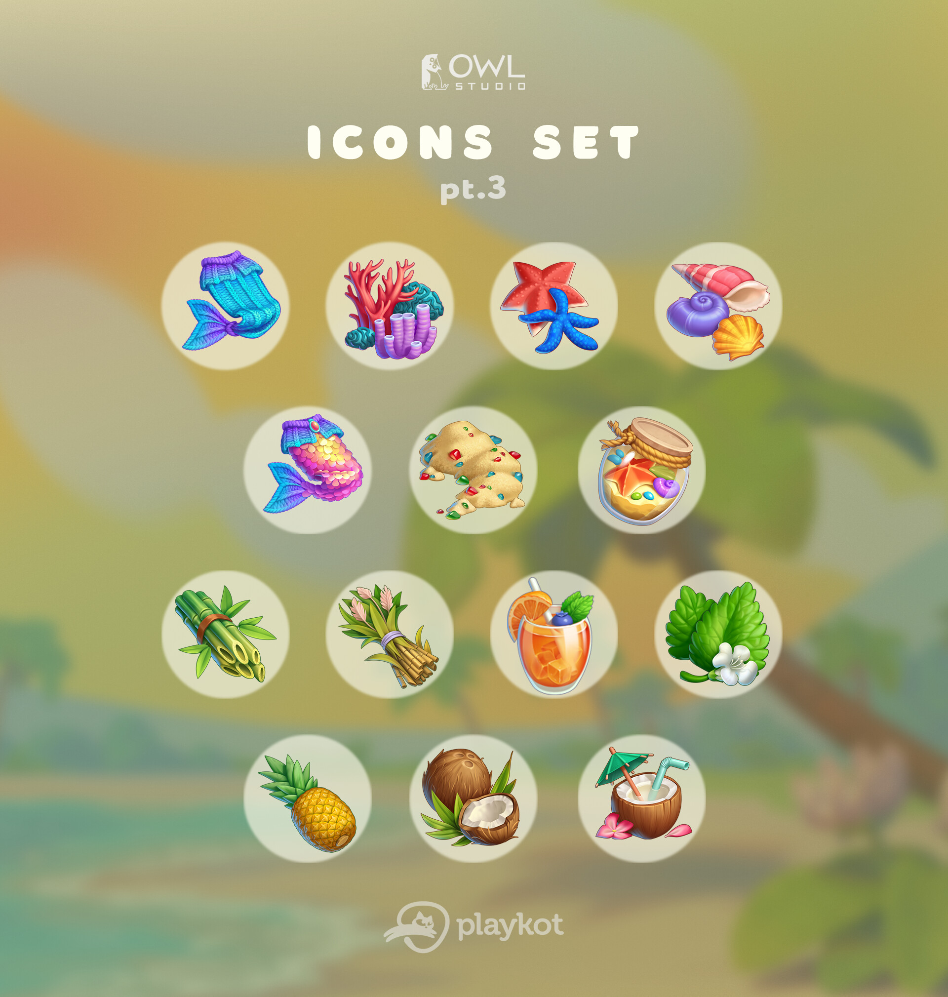 ArtStation - Spring Valley: Farm Adventures - Game Icons Collection, part 3