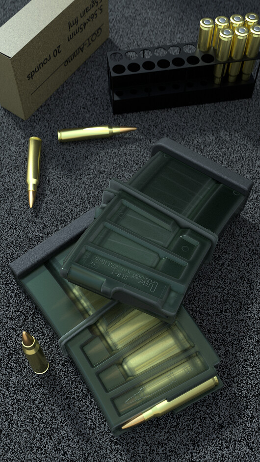 ArtStation - HK SL8-1 Mag