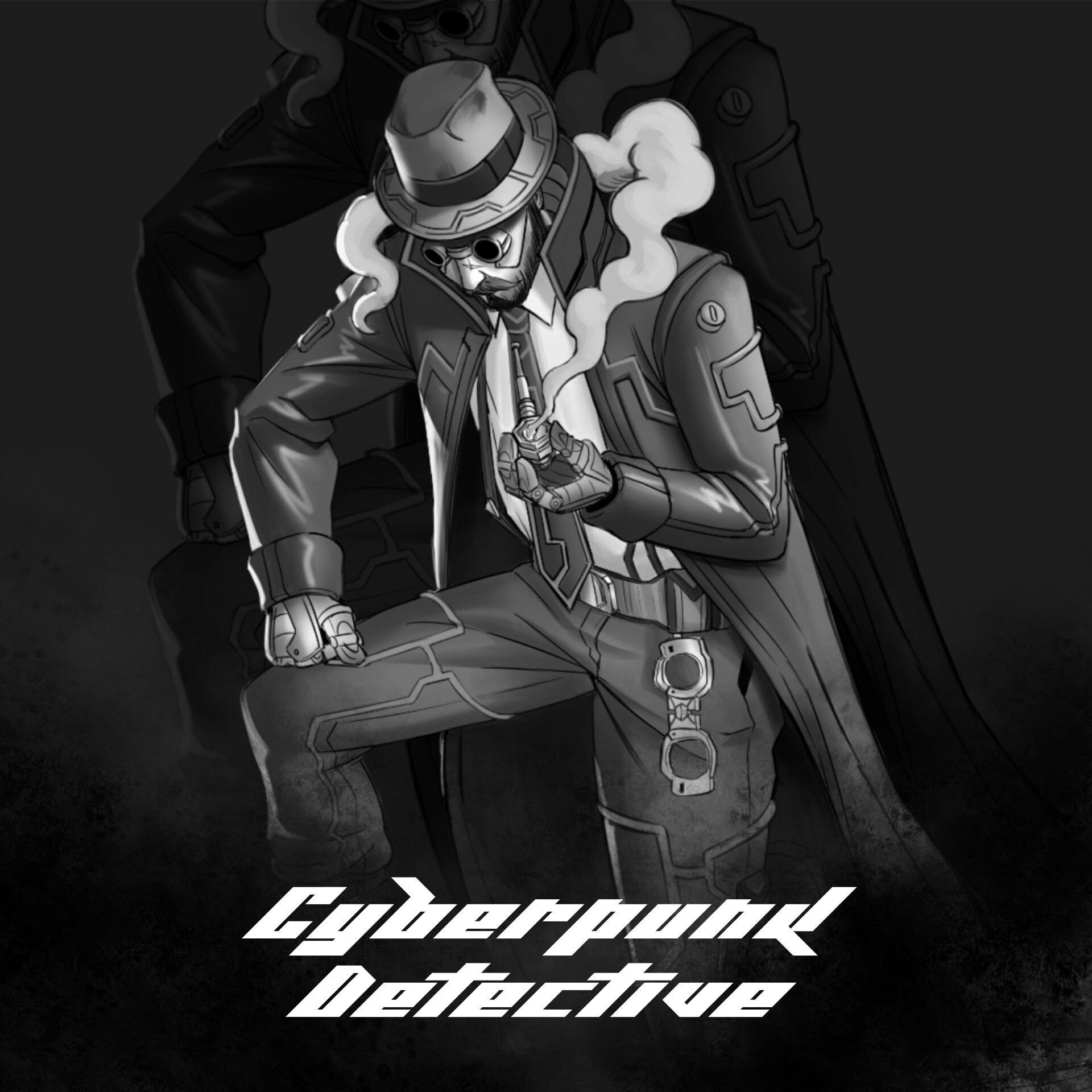 ArtStation - Cyberpunk Detective - Miniature