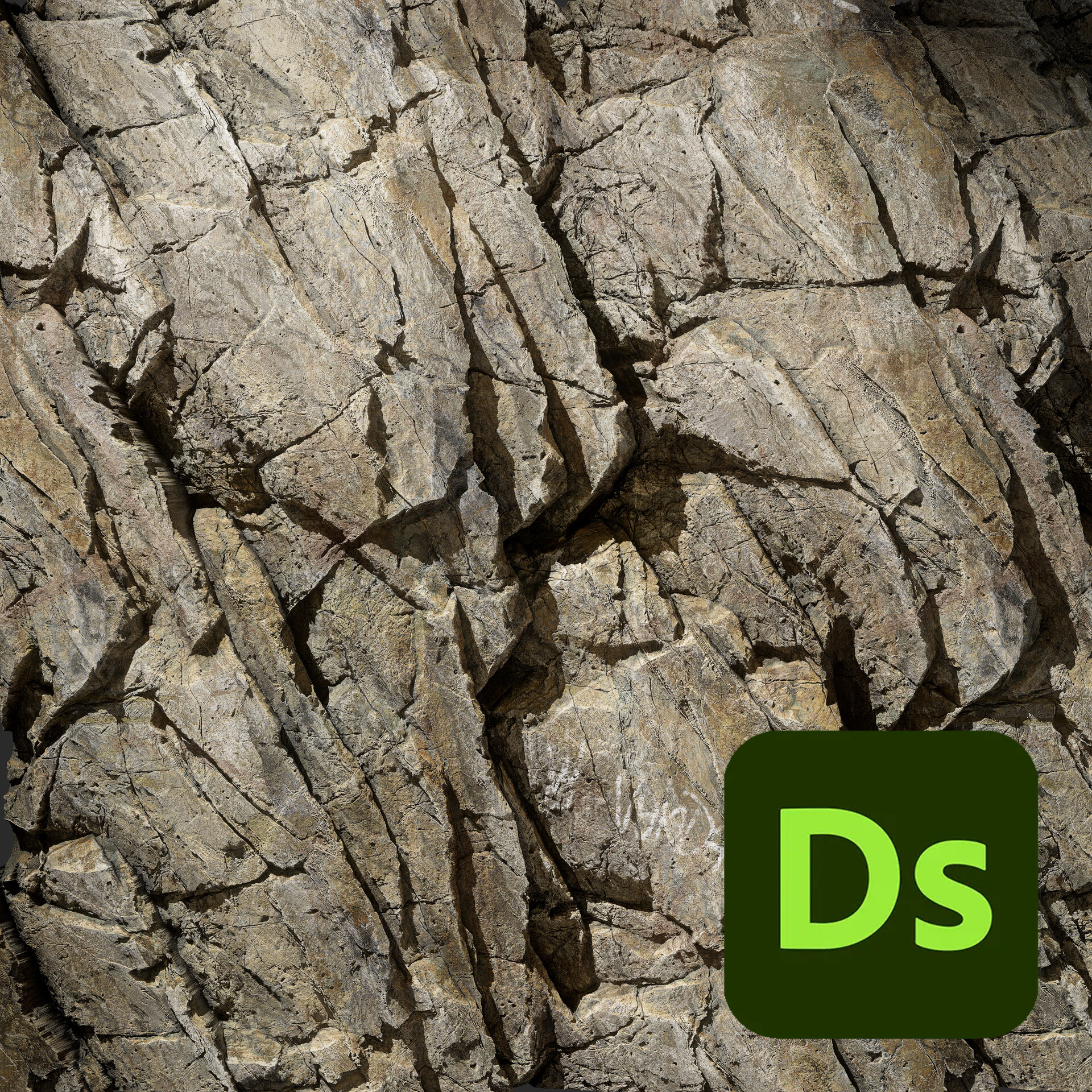 ArtStation - Rock Cliff Study