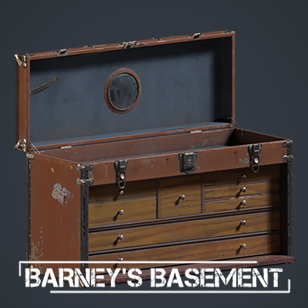 ArtStation - Sentient Art - Barney's Basement Part 1