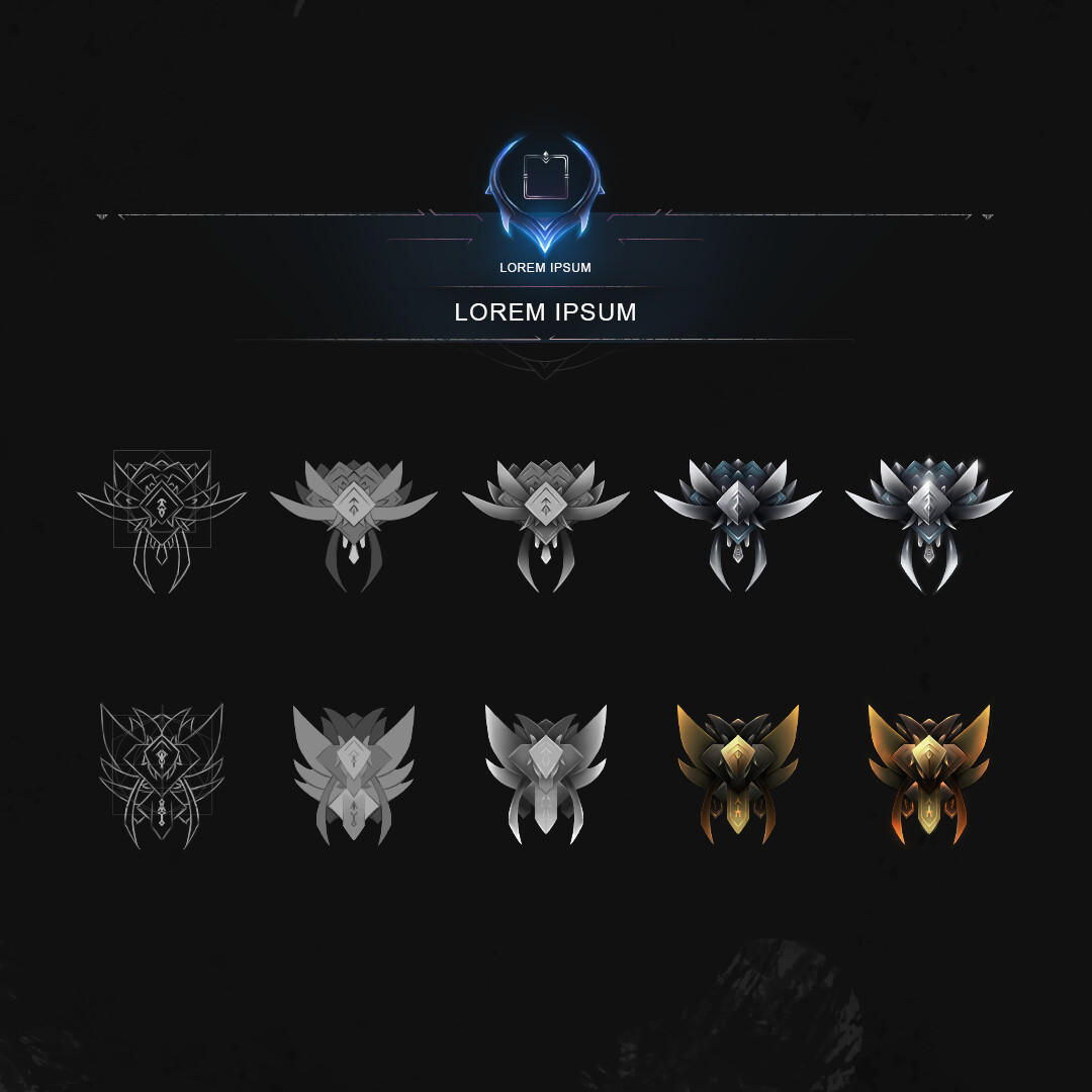 ArtStation - RPG UI/UX Design/Art Concept