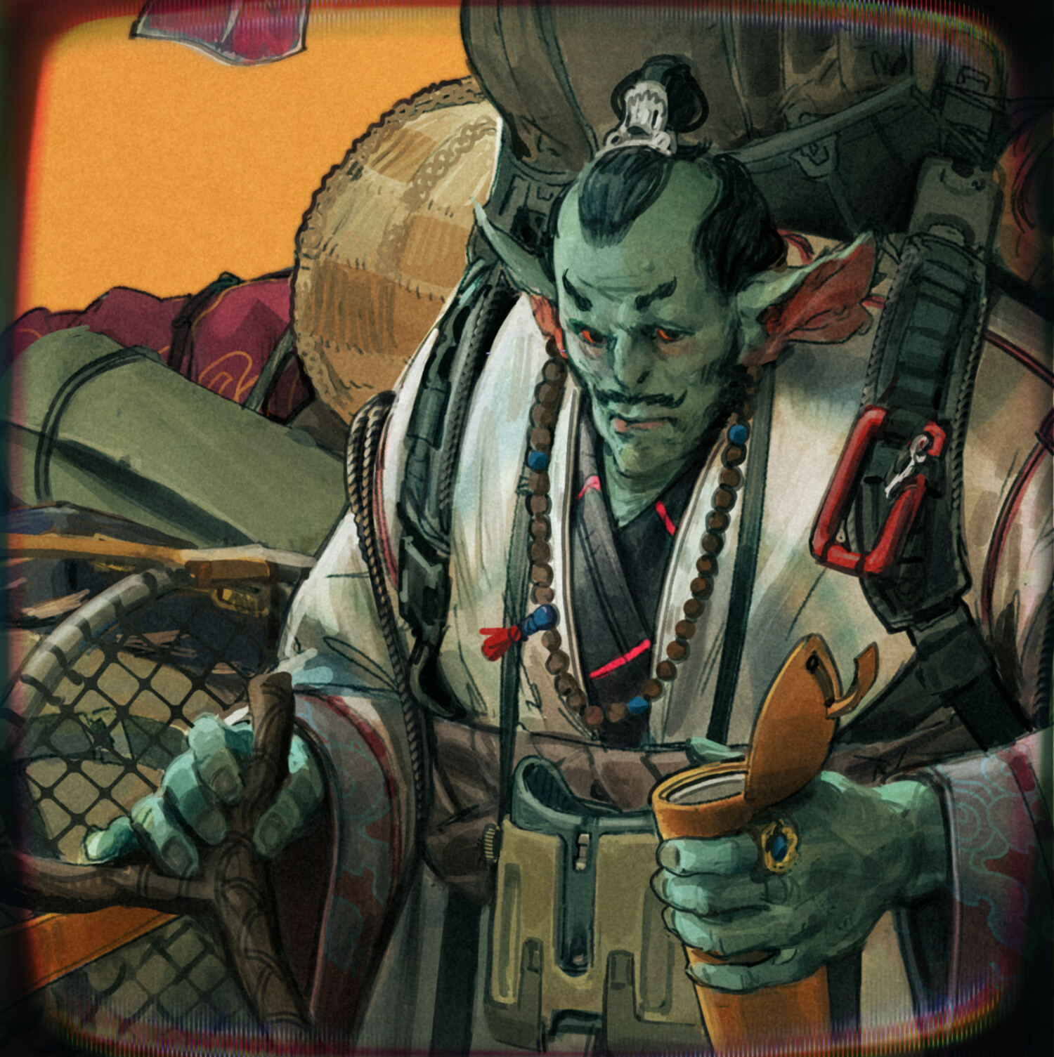 ArtStation - SMOLDERING CONCRETE - Boris the Merchant