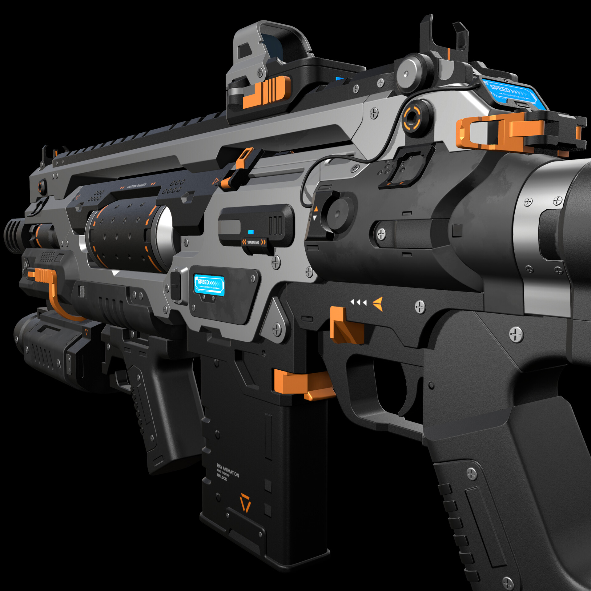 ArtStation - Gaming Gun