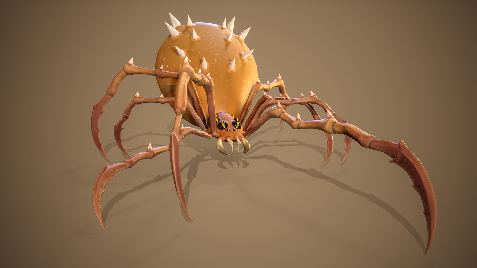 ArtStation - Stylized Spider