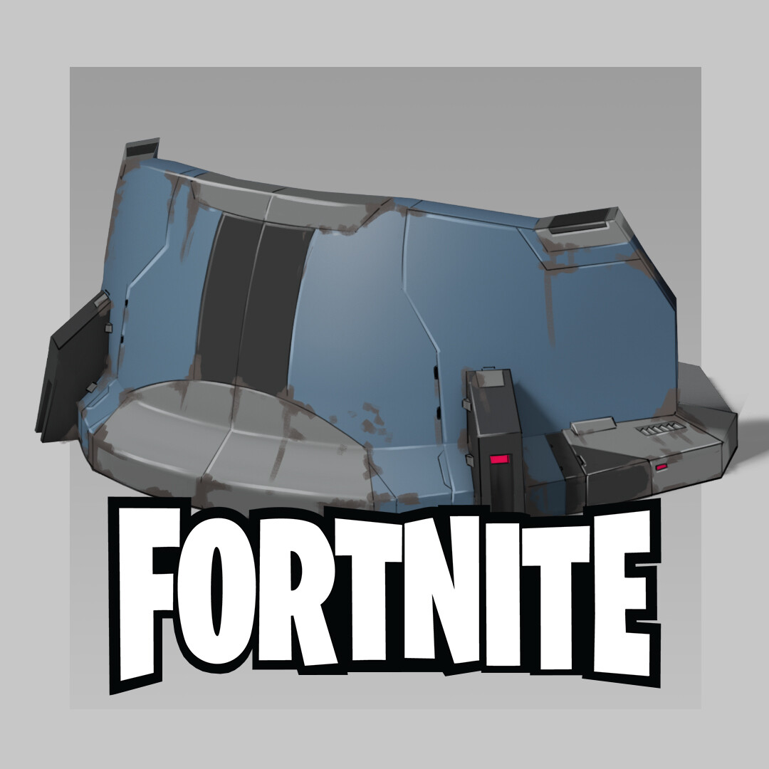 ArtStation - Fortnite - "The Seven" Various Prop Designs