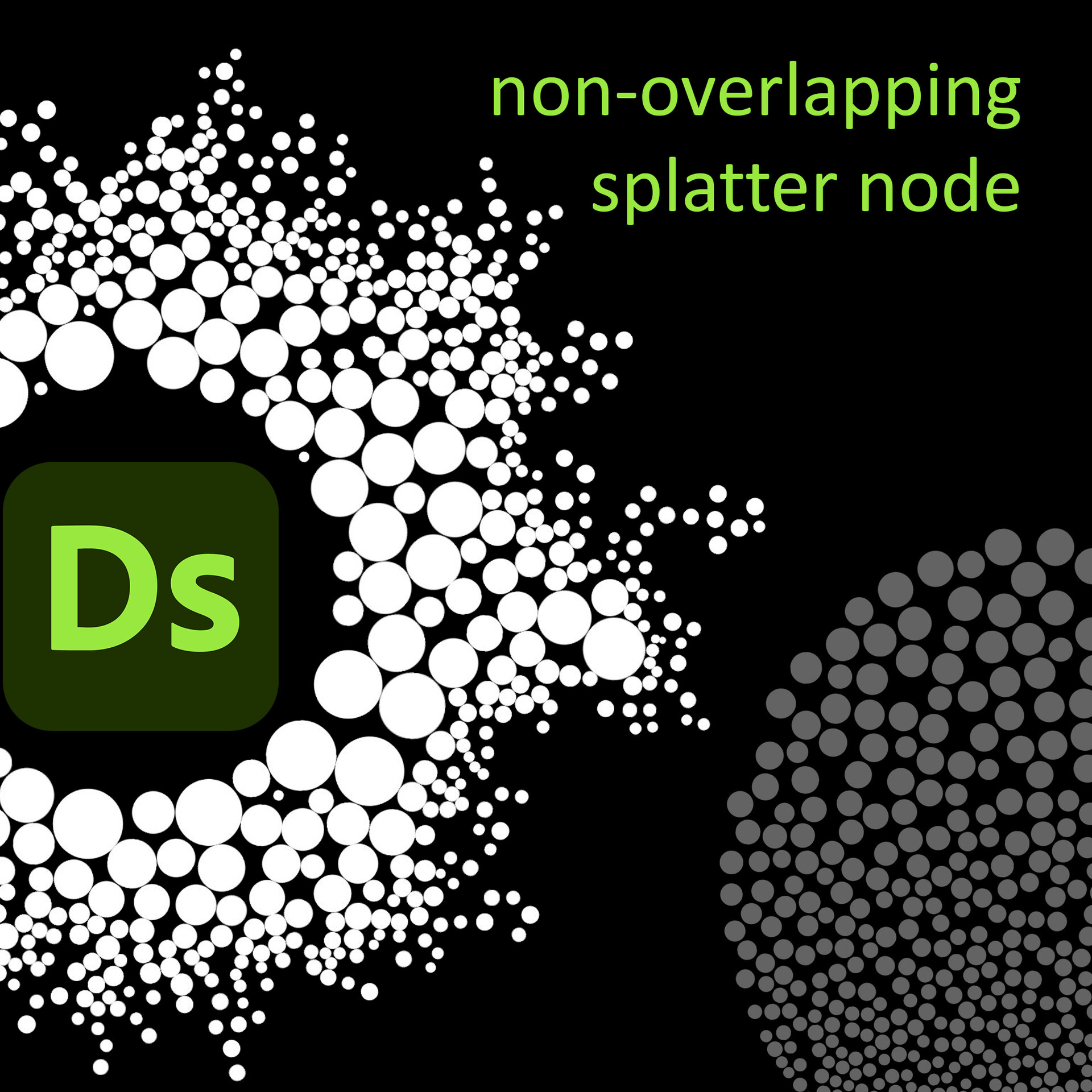 ArtStation - Splatter non-overlapping node