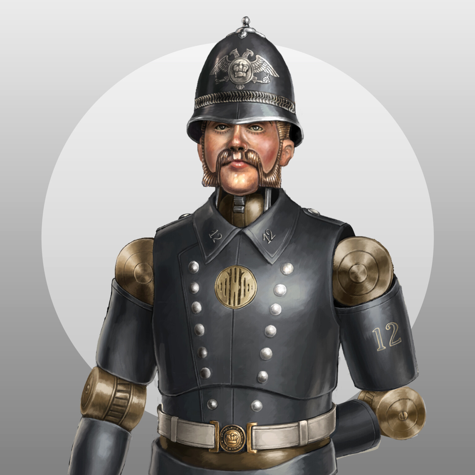 ArtStation - Automaton Policeman concepts