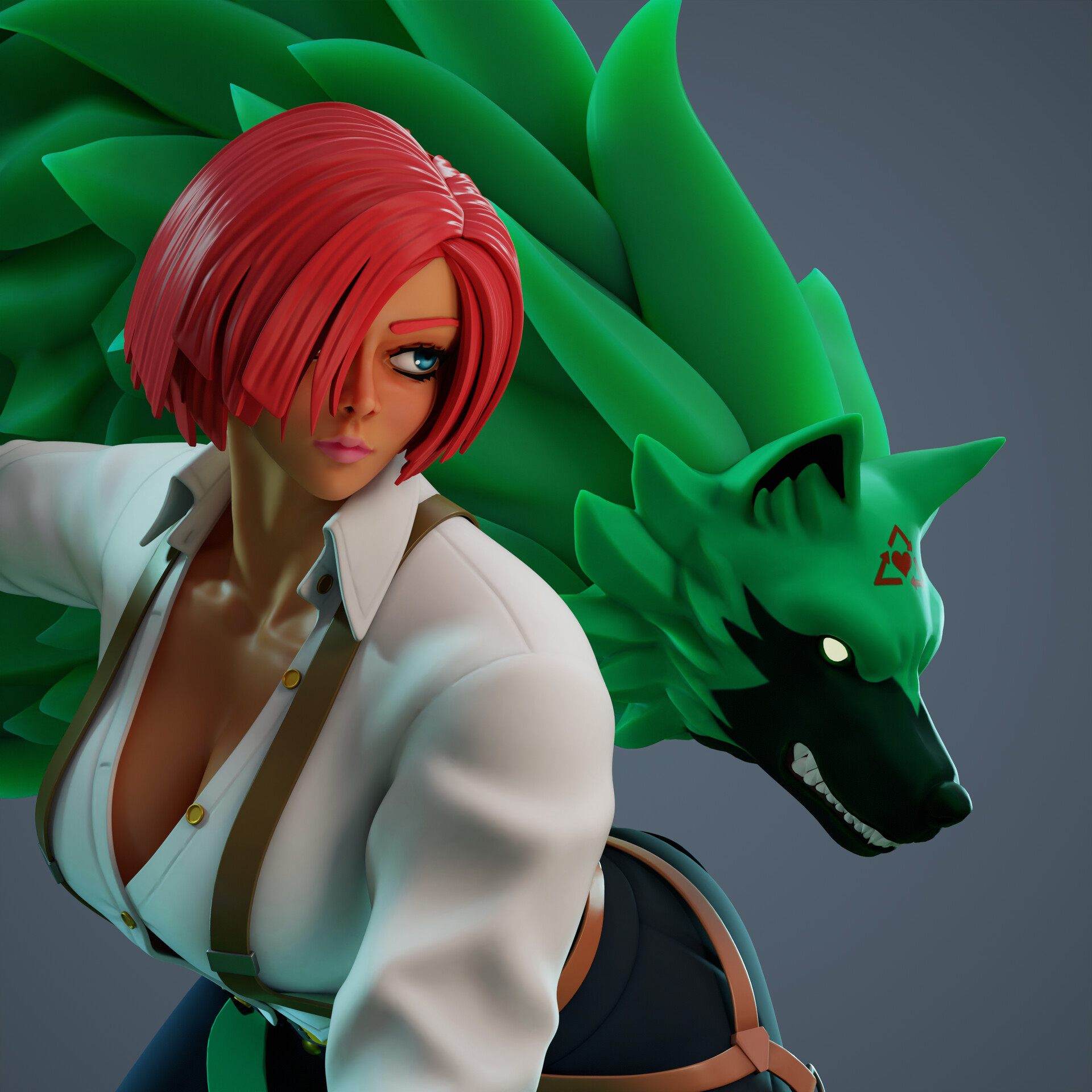 ArtStation - Giovanna (Guitly Gear Strive fanart)