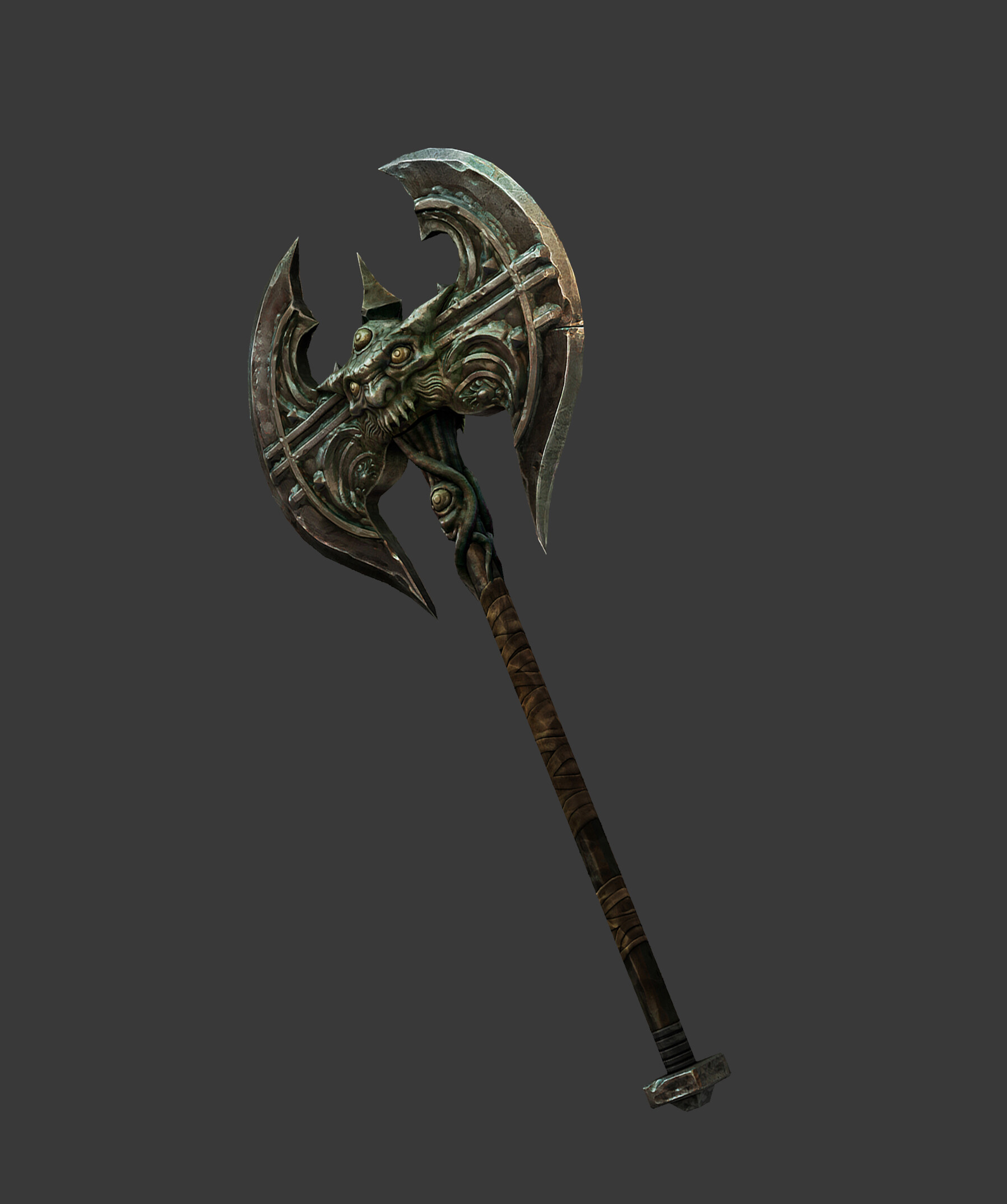 ArtStation - 2h Goblin Axe
