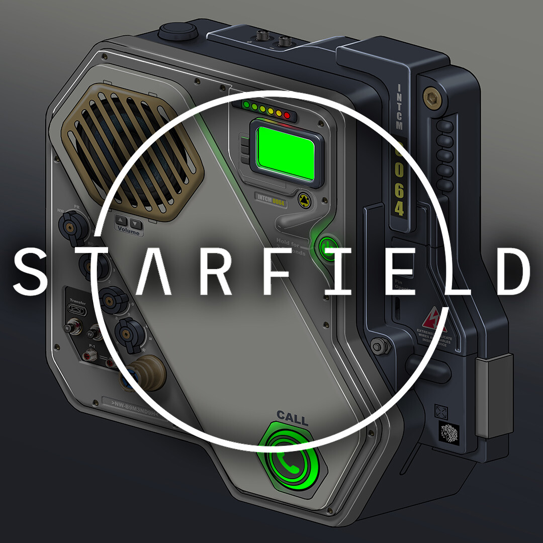 ArtStation - Various Props (Starfield)
