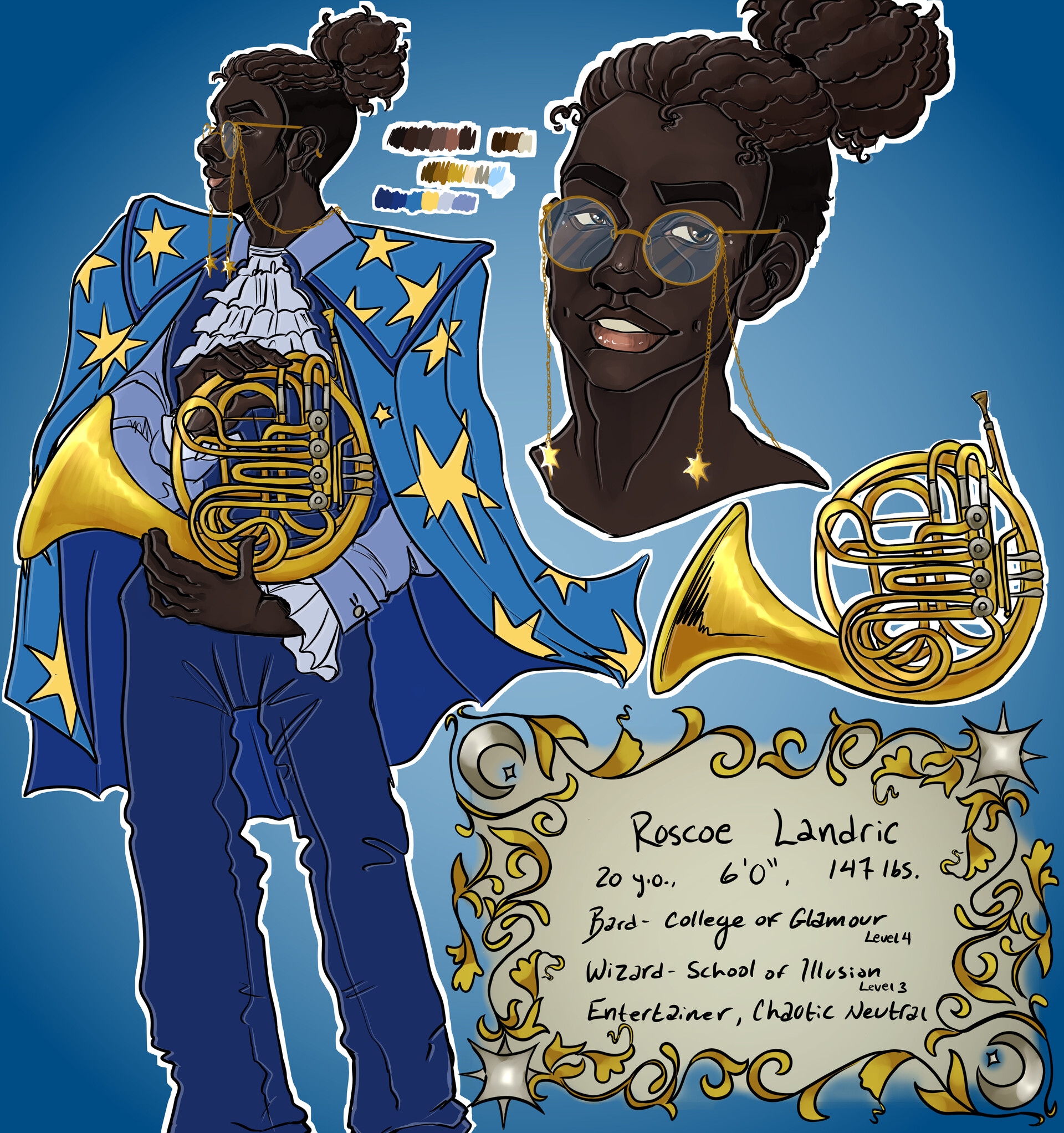 ArtStation - Roscoe Landric- Band of Bards