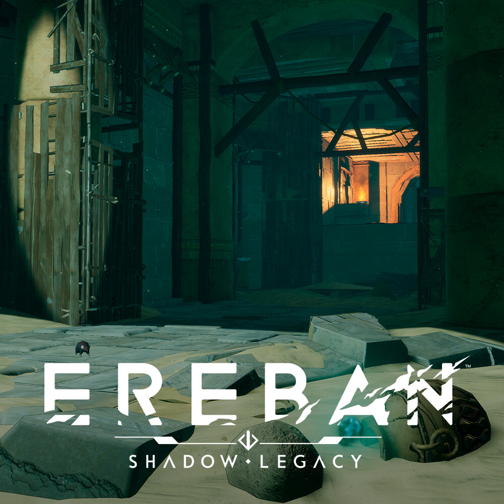 ArtStation - Temples Level Art - Ereban: Shadow Legacy