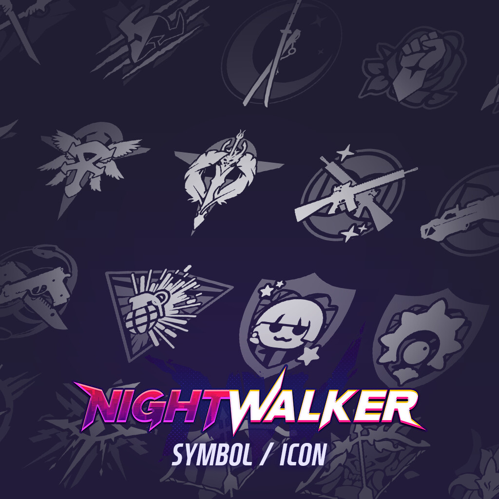 ArtStation - NIGHT WALKER SYMBOL/ICON