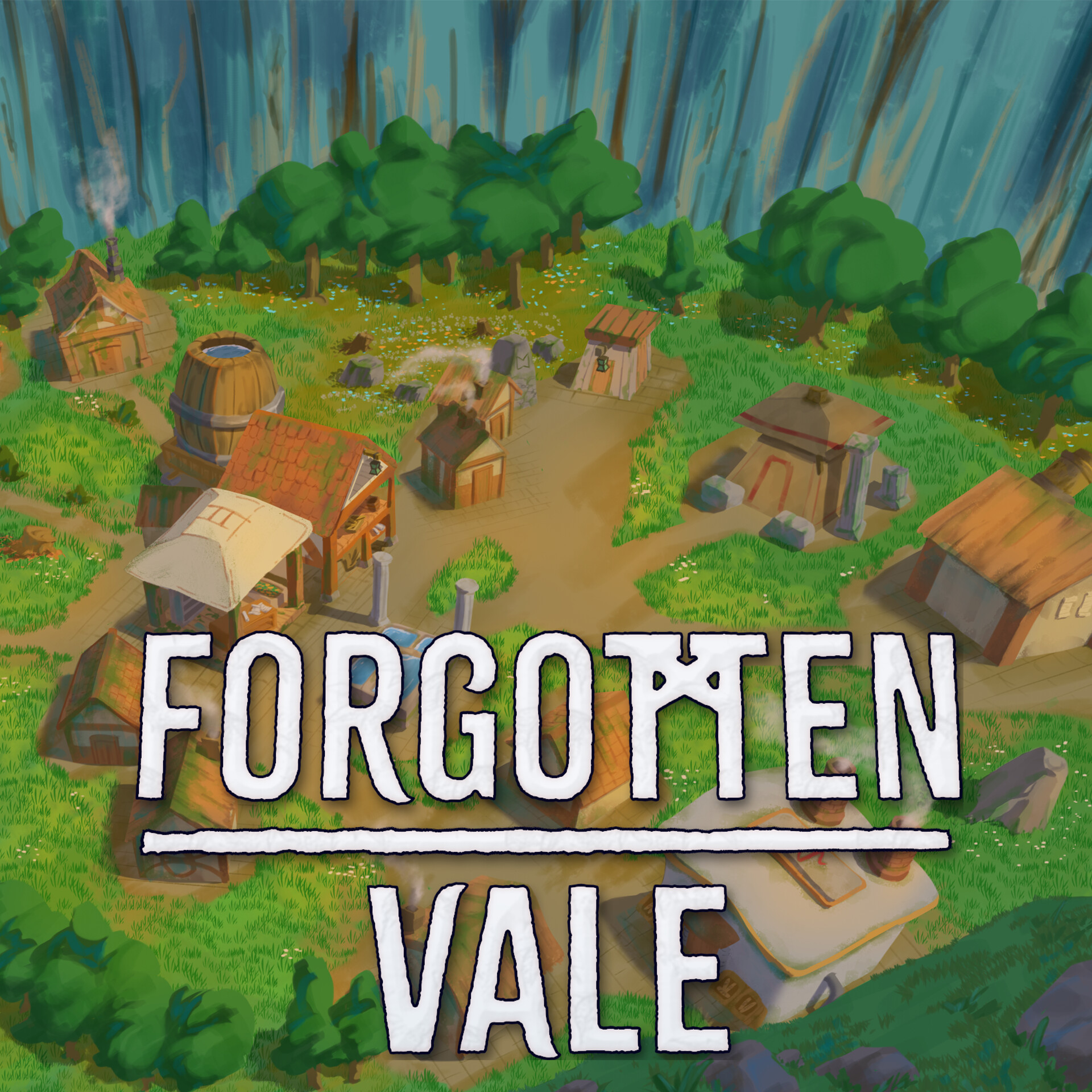 ArtStation - Loading Screen for Forgotten Vale