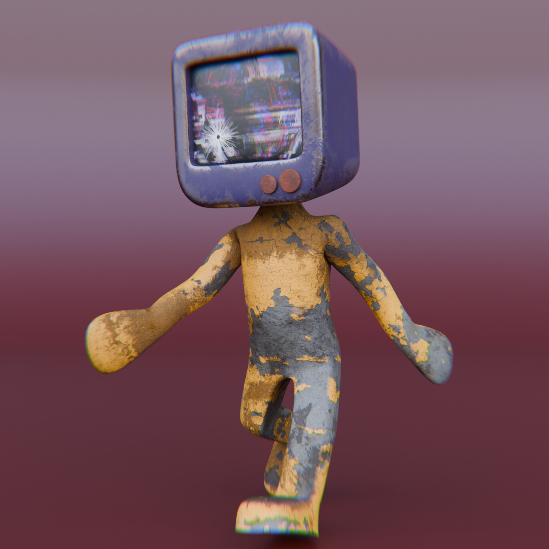 ArtStation - TV Character Walk Cycle Animation