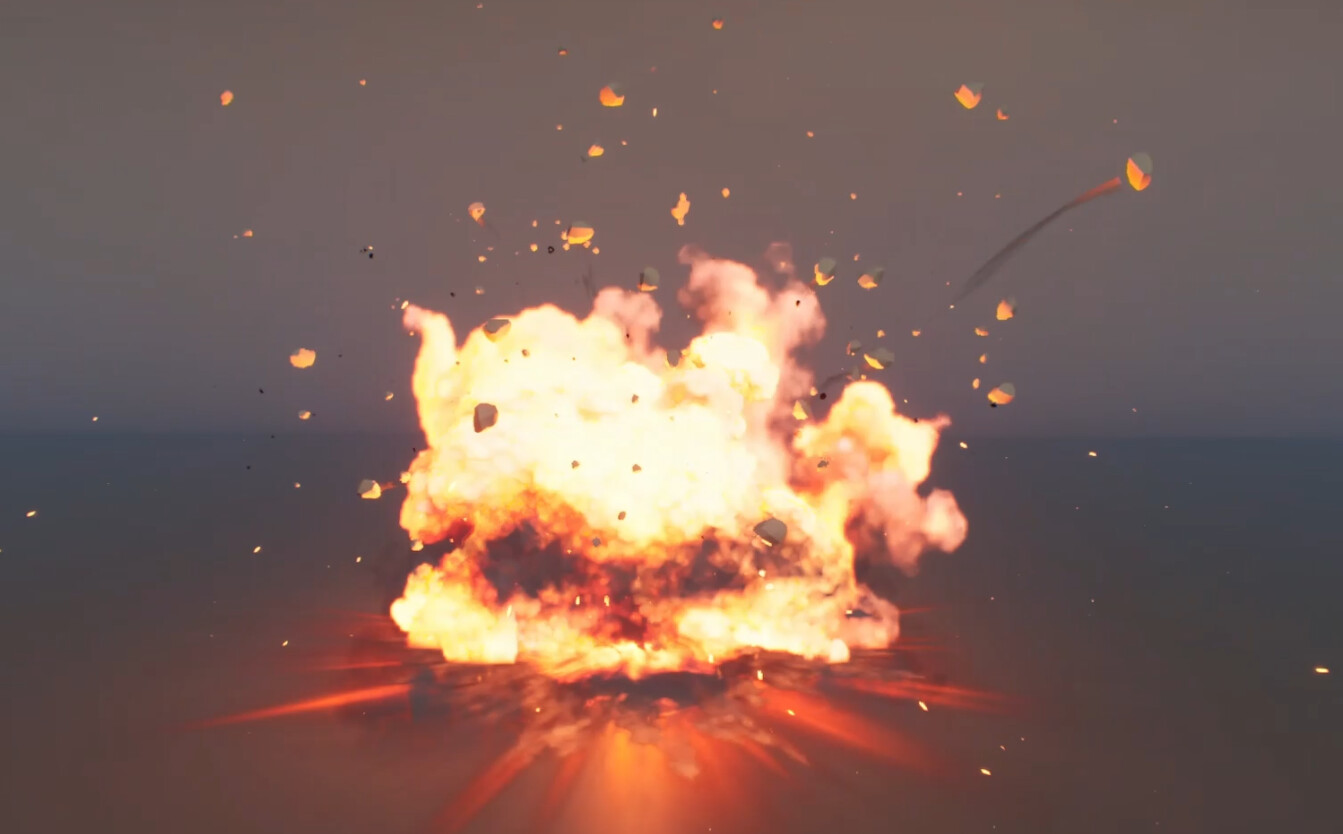ArtStation - Explosion VFX