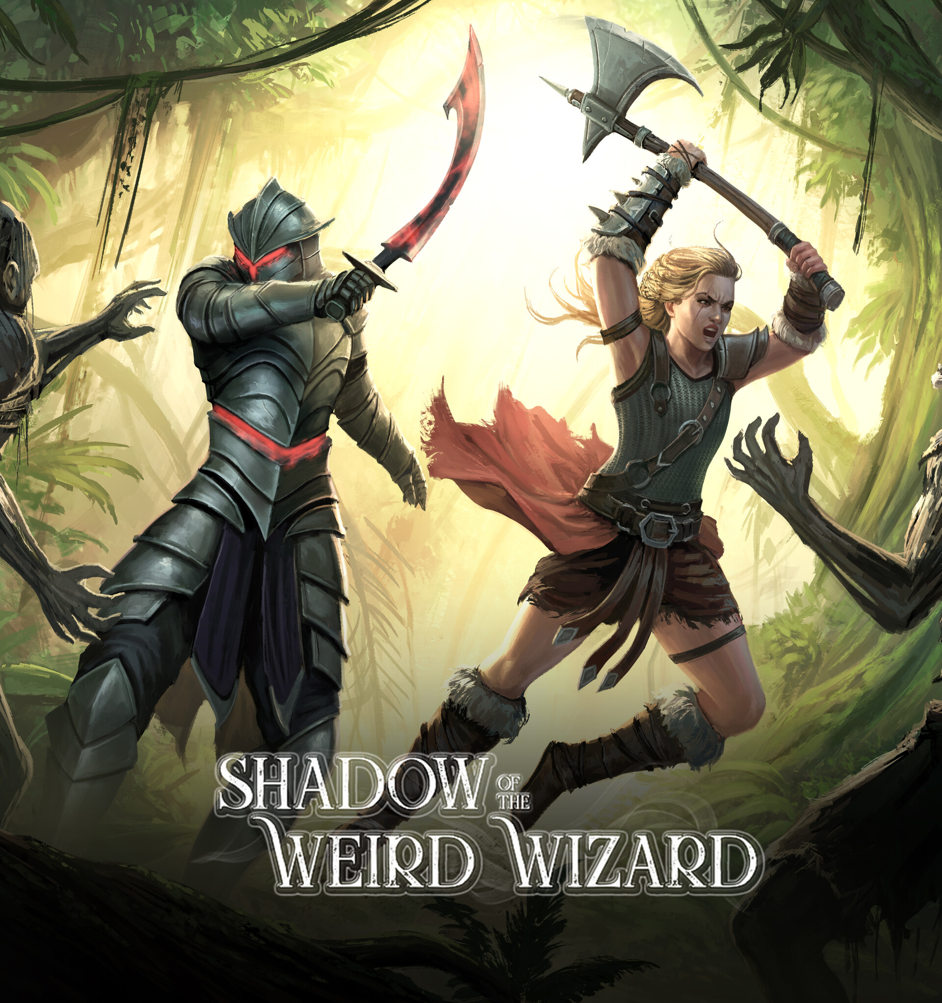 ArtStation - Shadow Of The Weird Wizard Illustrations