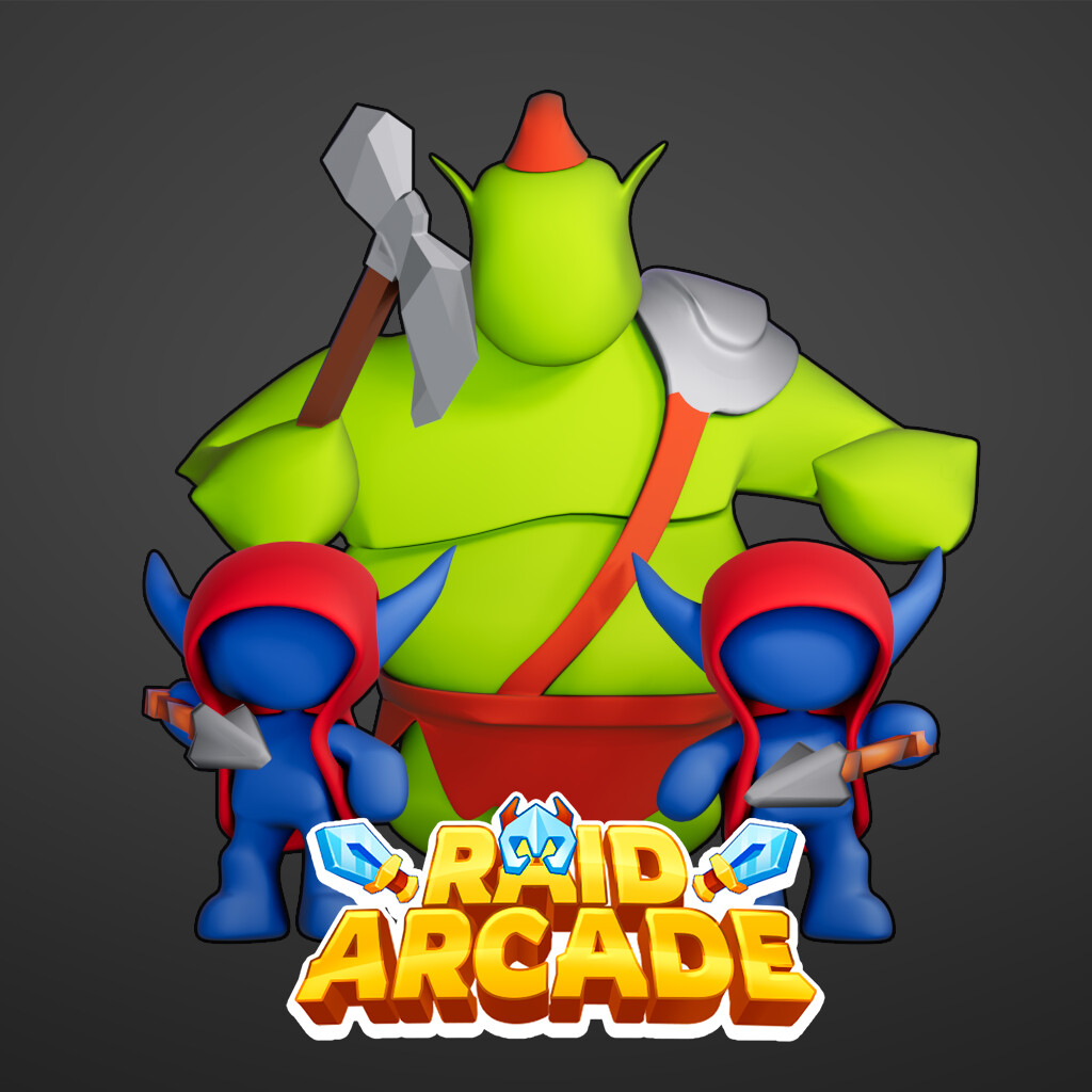 ArtStation - Raid Arcade - Enemy Characters