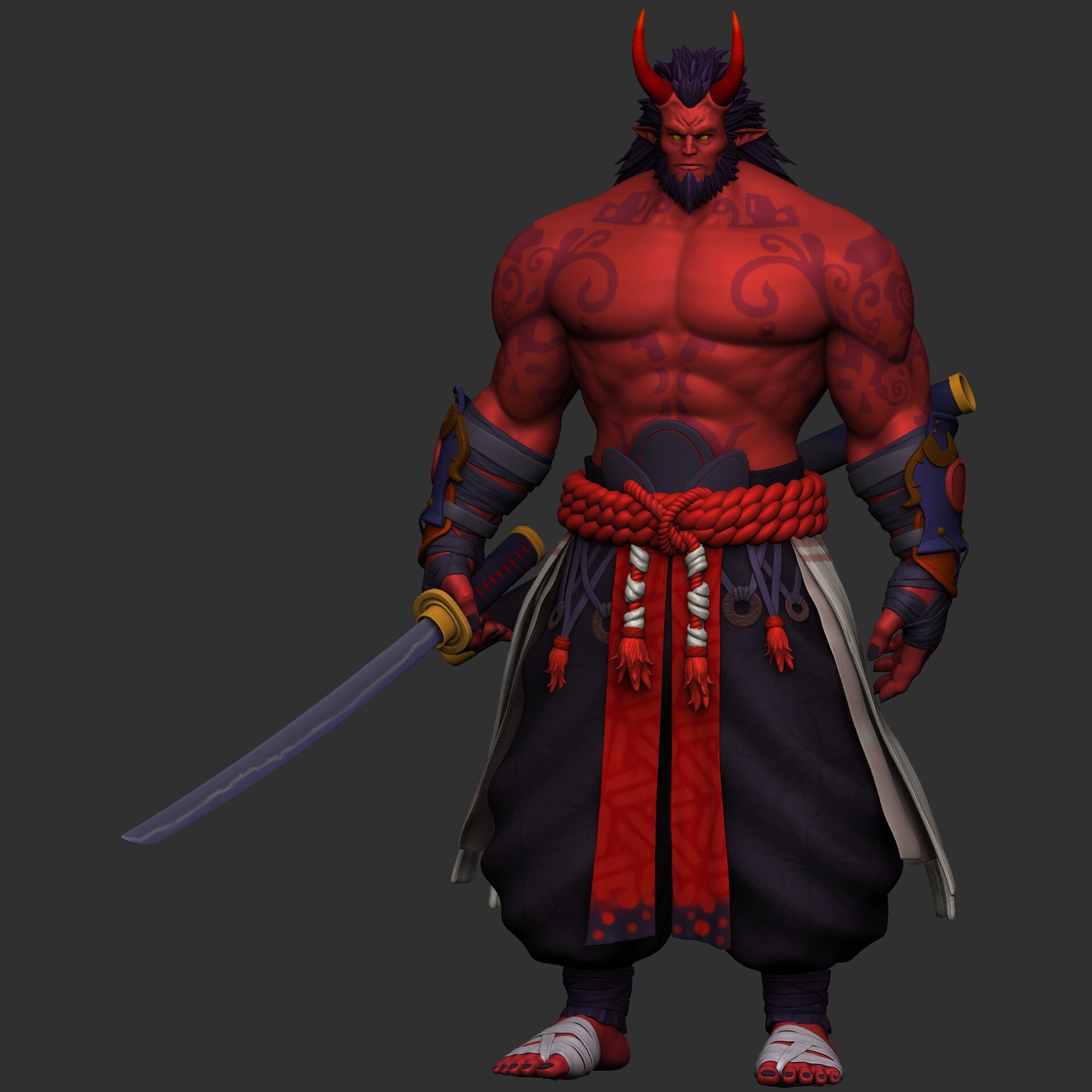 ArtStation - Oni - Character Sculpt