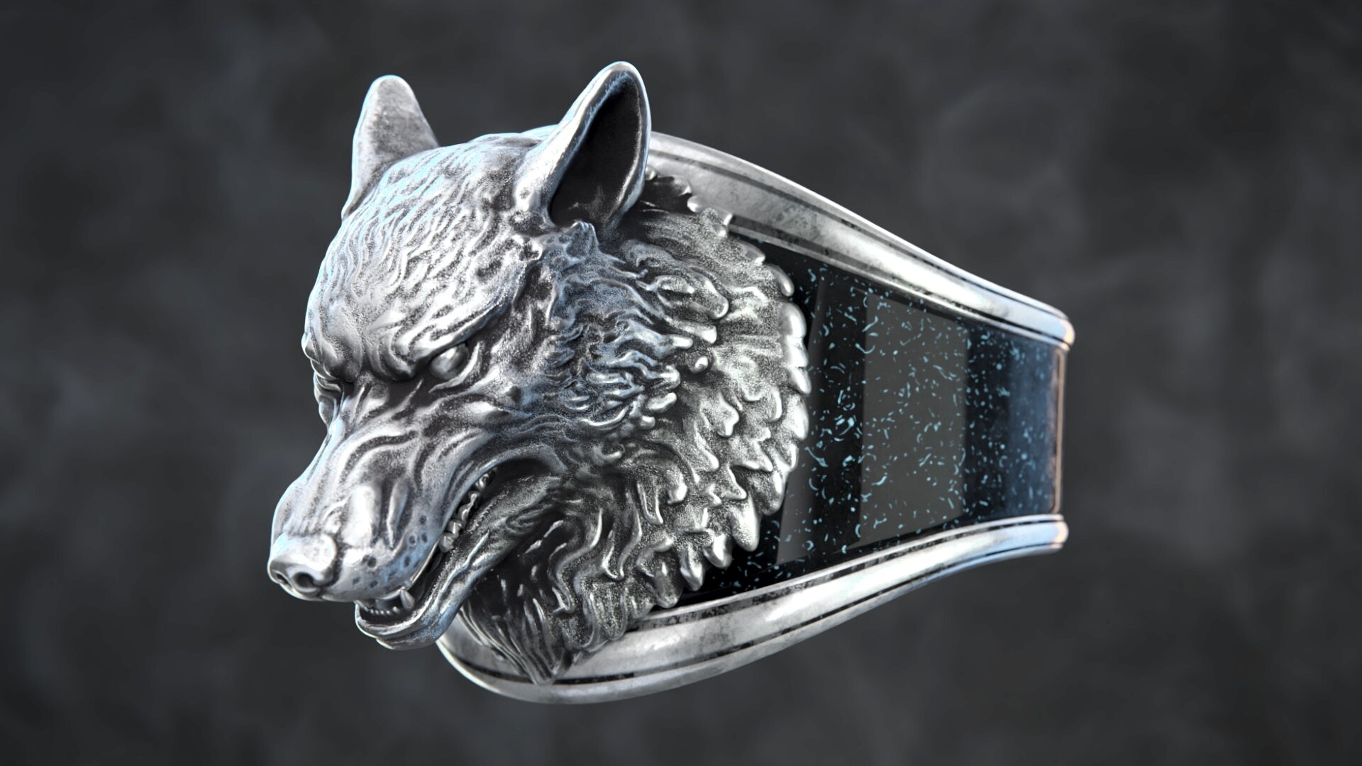 ArtStation - Ring "Wolf"
