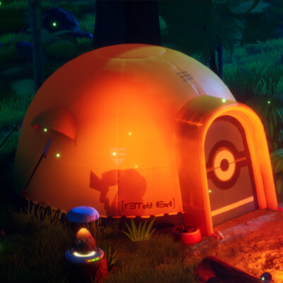 ArtStation - Pokémon Wilderness Camping