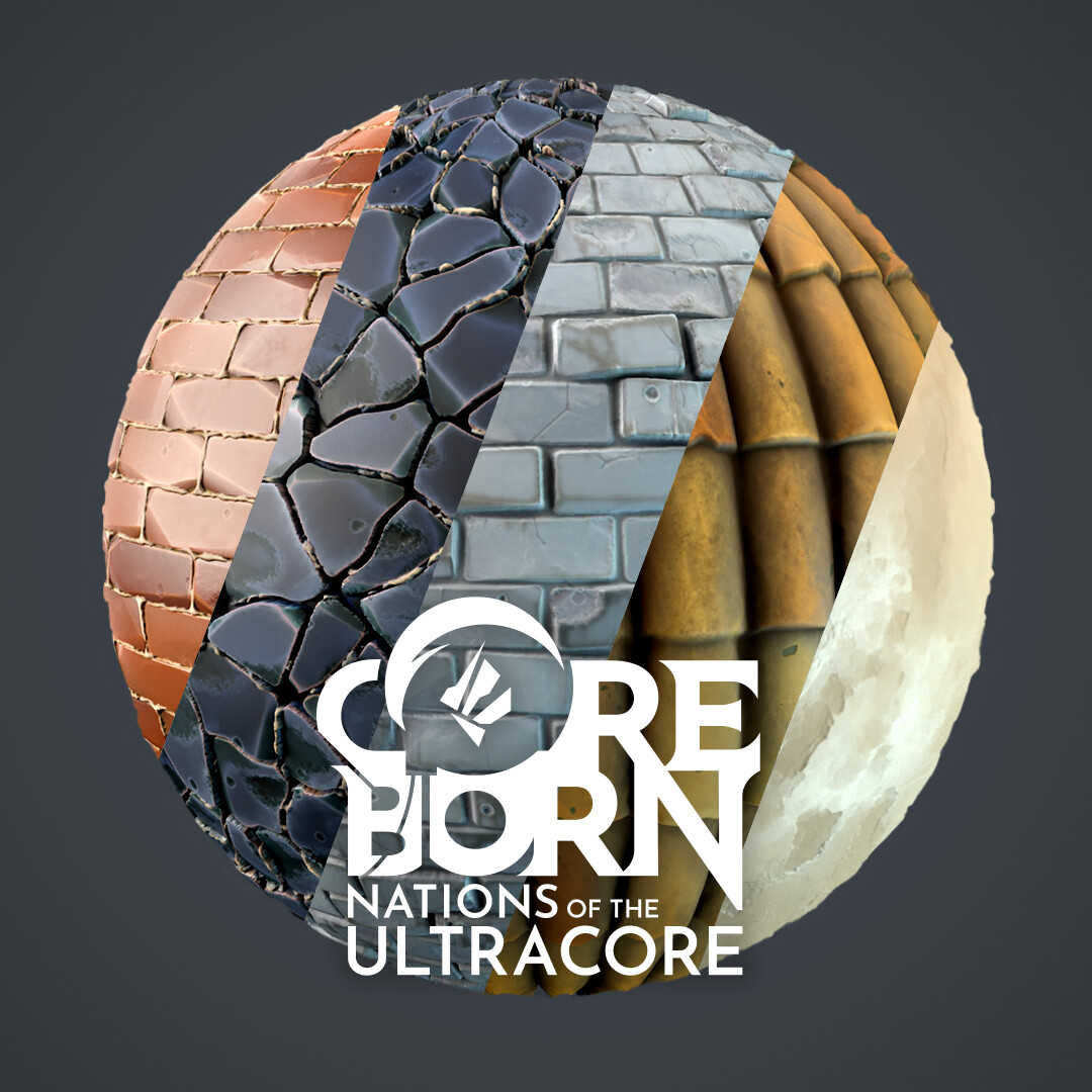 ArtStation - Coreborn - Stylized Material Collection