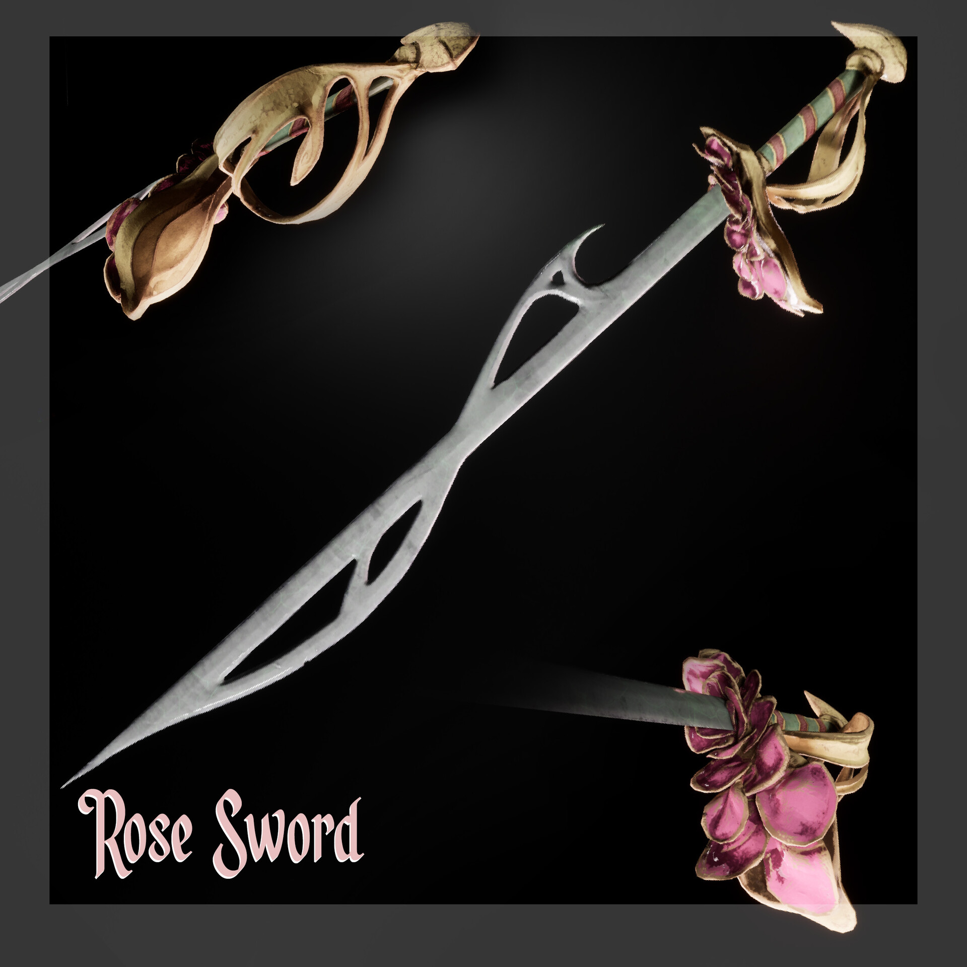 ArtStation - Rose Sword