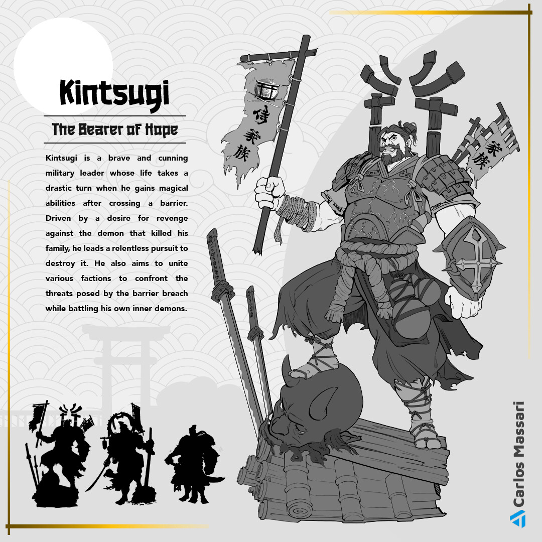 ArtStation - Kintsugi Shogun
