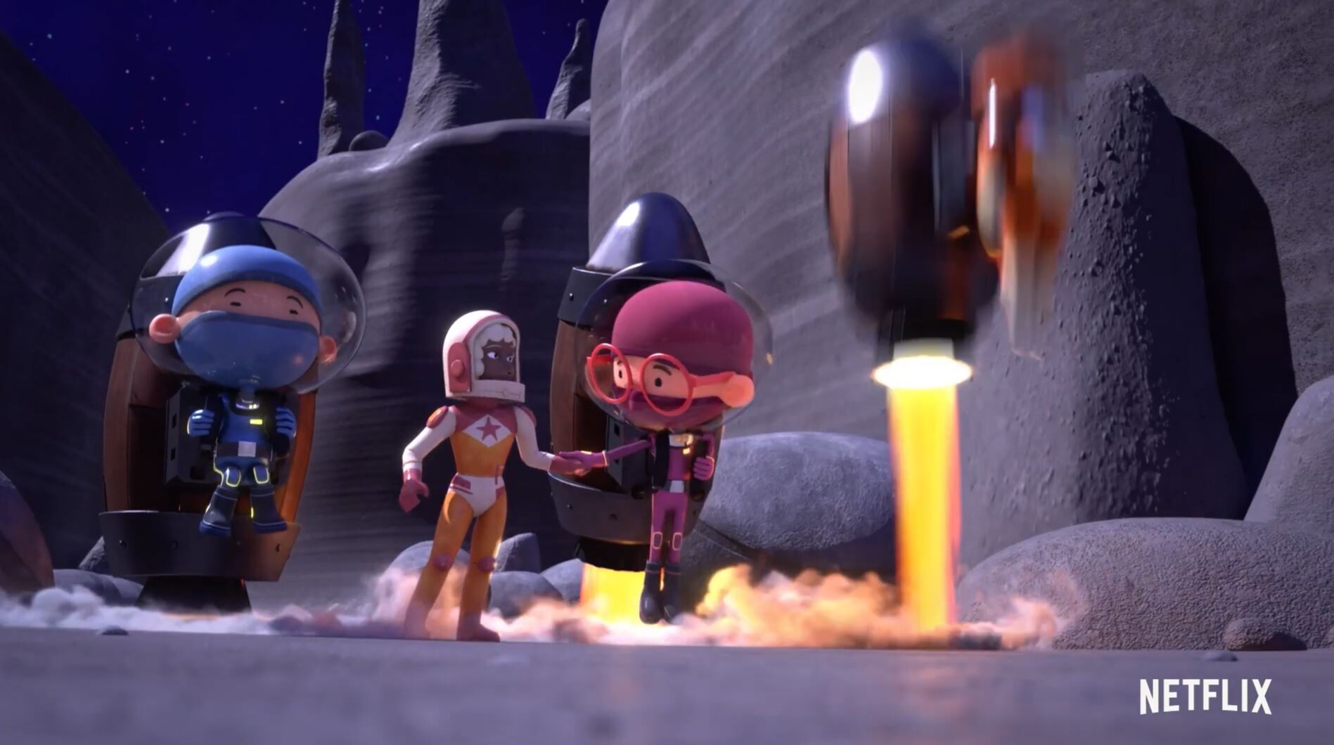 Frederick Butt - Space Ninjas Save Major Marsha 🚀 Hello Ninja | Netflix Jr