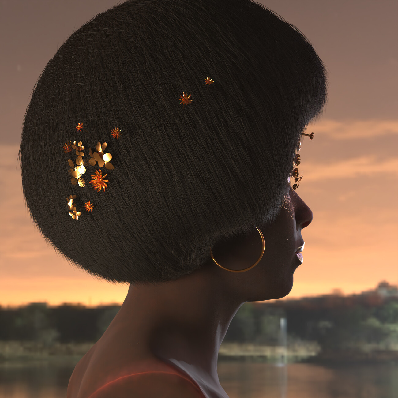 ArtStation - Realistic human - Texturing work