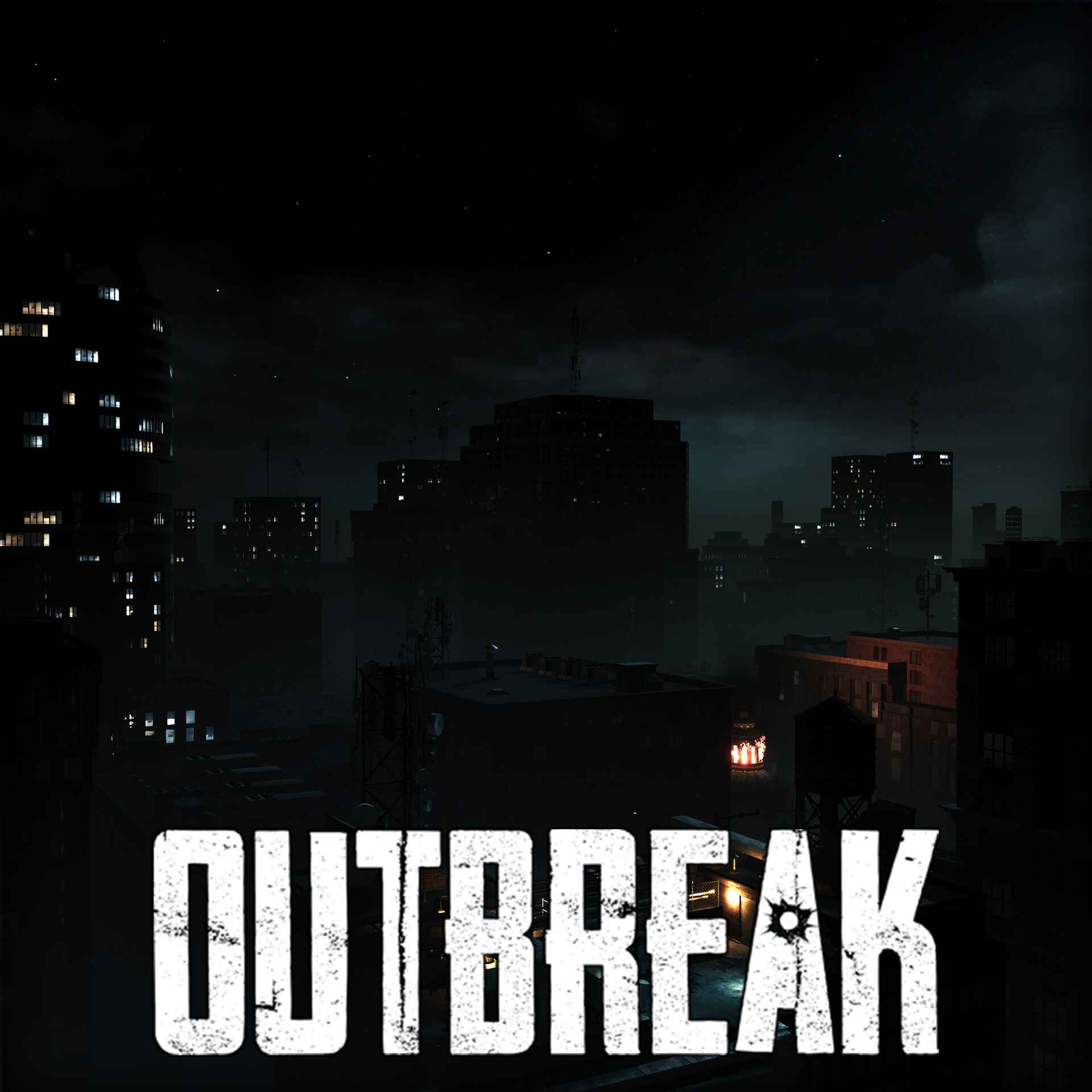 ArtStation - Zombie Outbreak Experience - Environment Art