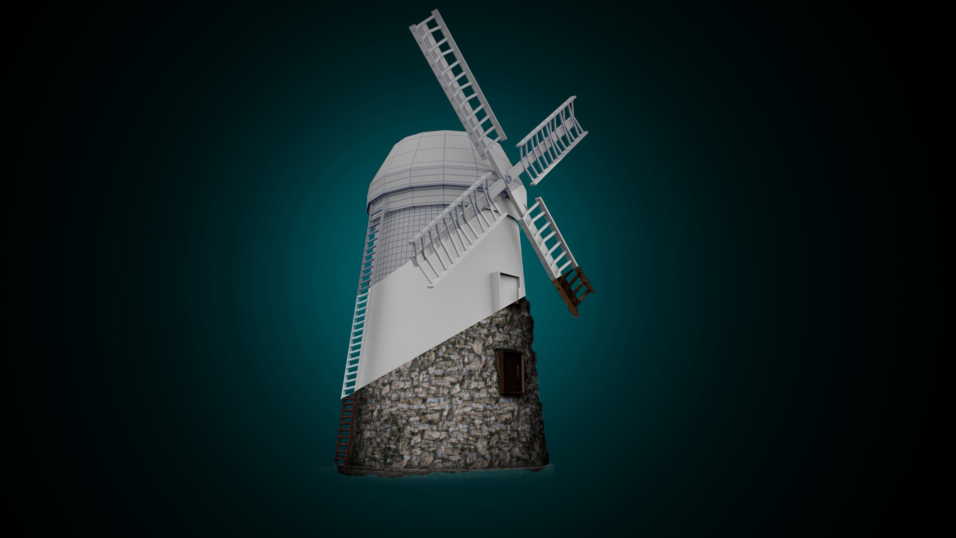 ArtStation - Windmill Game Ready Model