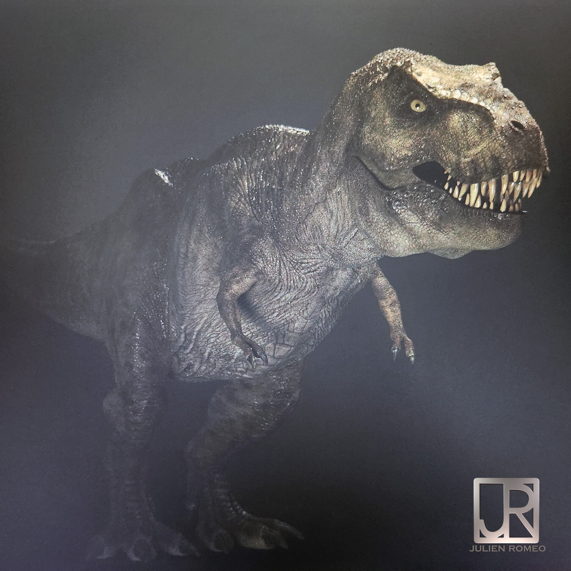 ArtStation - JURASSIC PARK T-REX - 1993 ANIMATRONIC VERSION