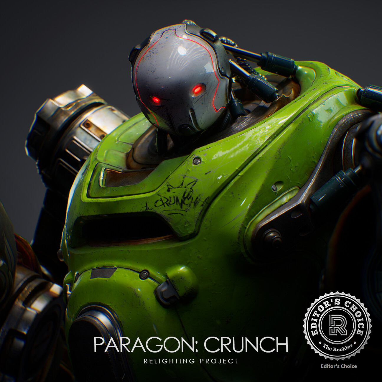 ArtStation - Relighting: Paragon-Crunch