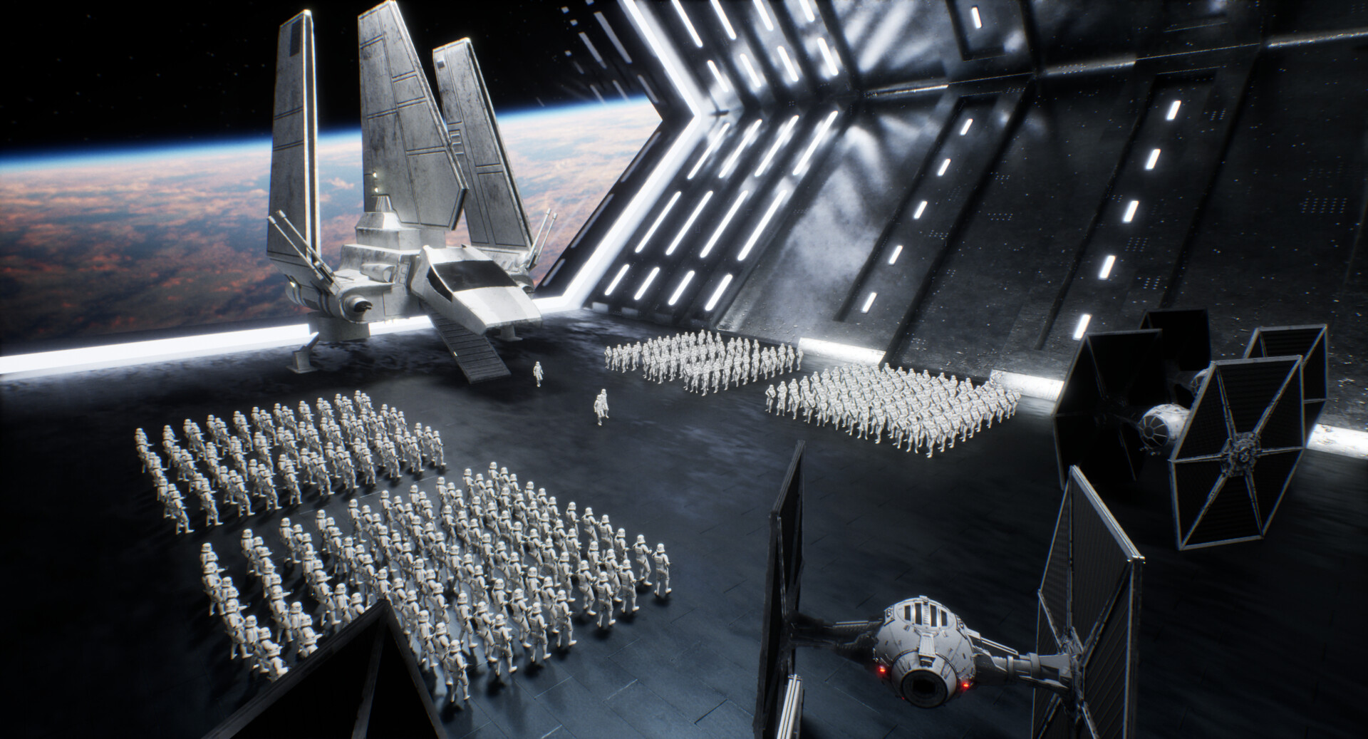 ArtStation - Space scene