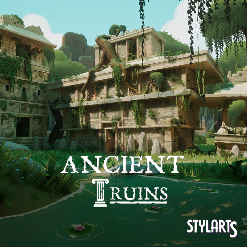 ArtStation - Stylized Ancient Ruins