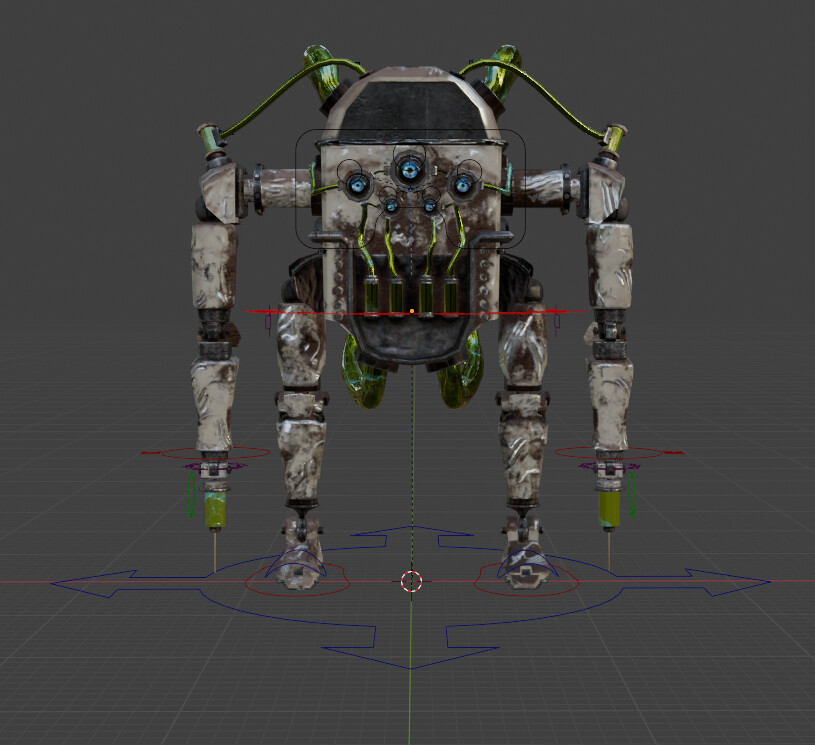 ArtStation - Demo Rig Medical Robot