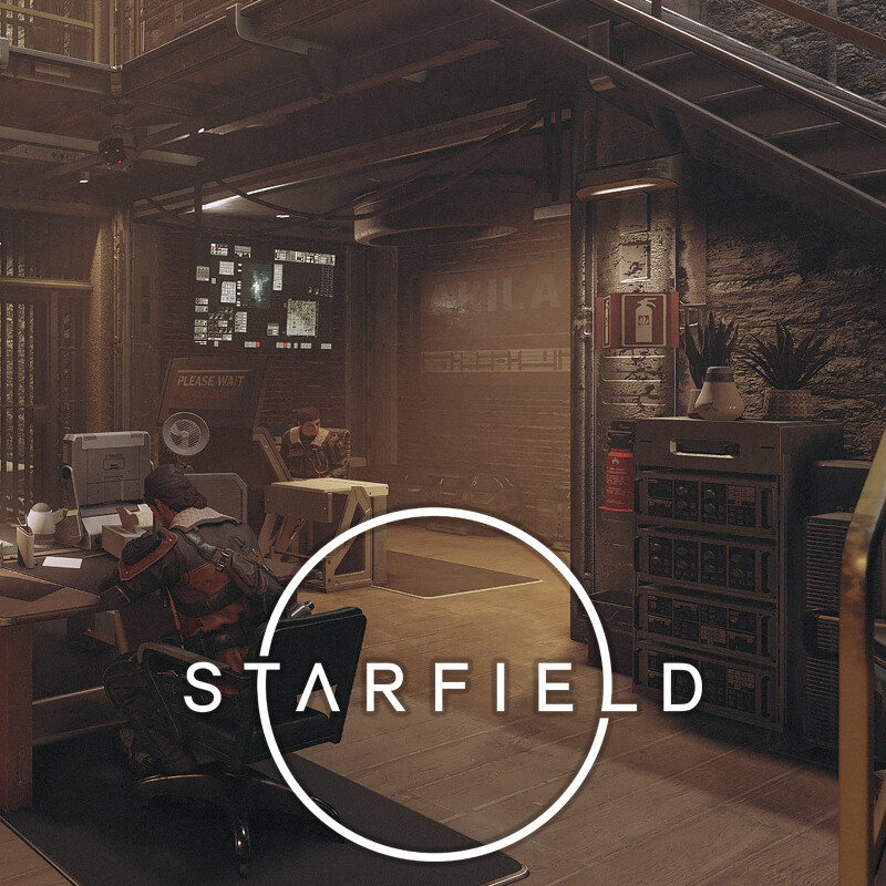 ArtStation - Starfield - Akila City - Commercial Pt2