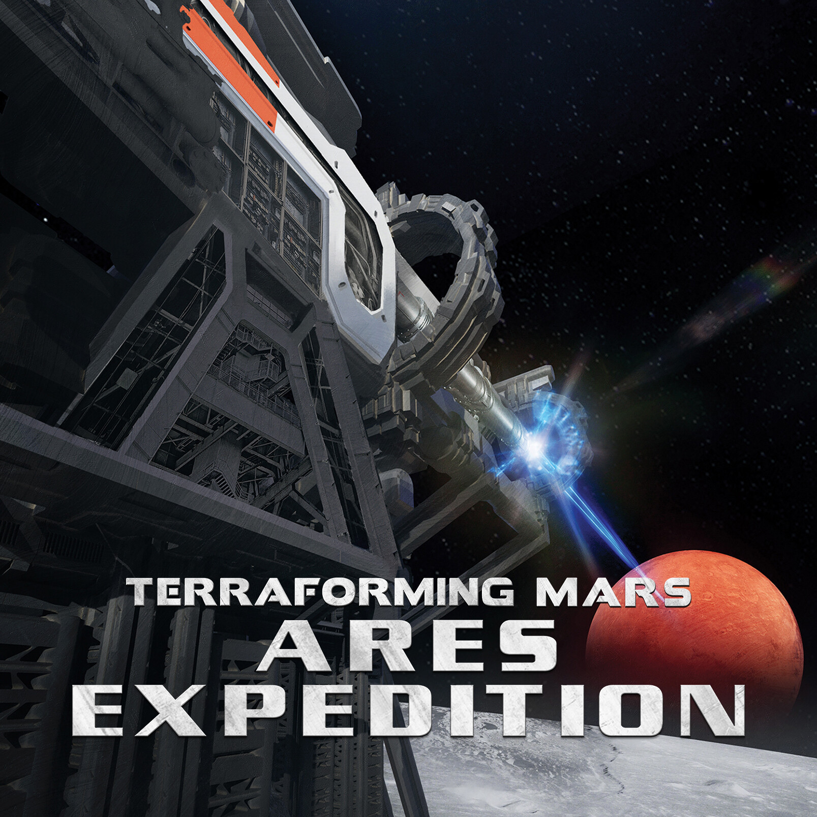 ArtStation - Terraforming Mars : Ares Expedition - Lunar Beam