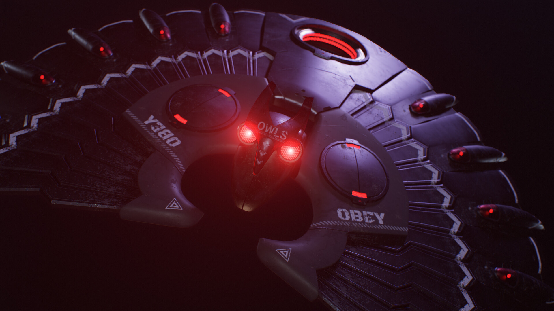 ArtStation - OWLS - Orien Western Law enforcement and Surveillance