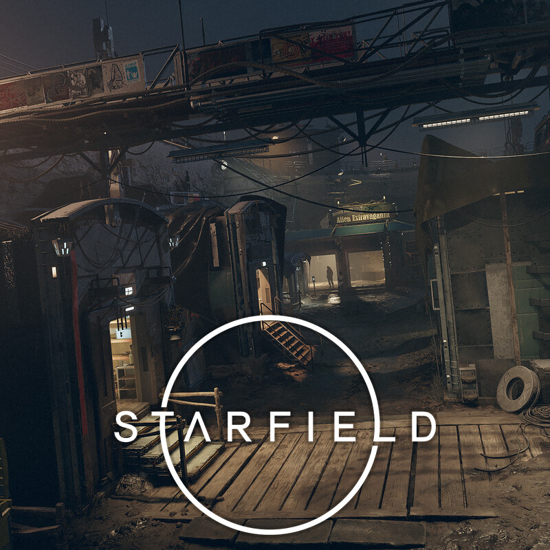 ArtStation - Starfield - Akila City - The Stretch