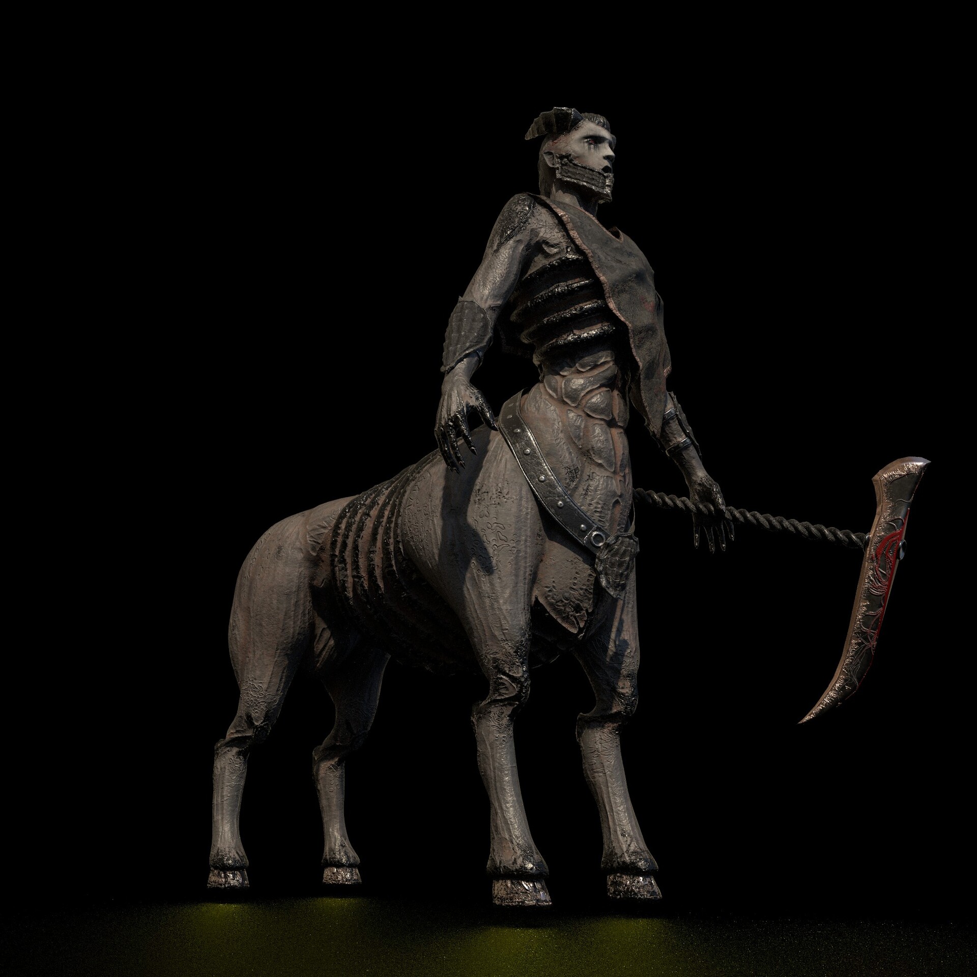 ArtStation - Devil Centaur - Herald of Chaos