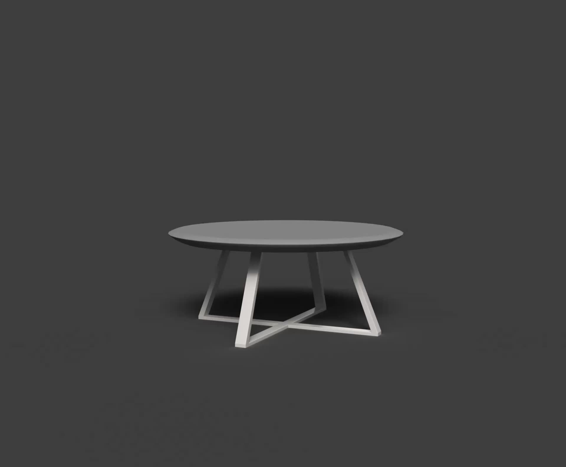 ArtStation - Simple Side Table Model