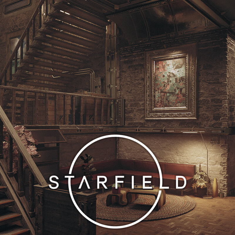 ArtStation - Starfield - Akila City - Cartwright Manor