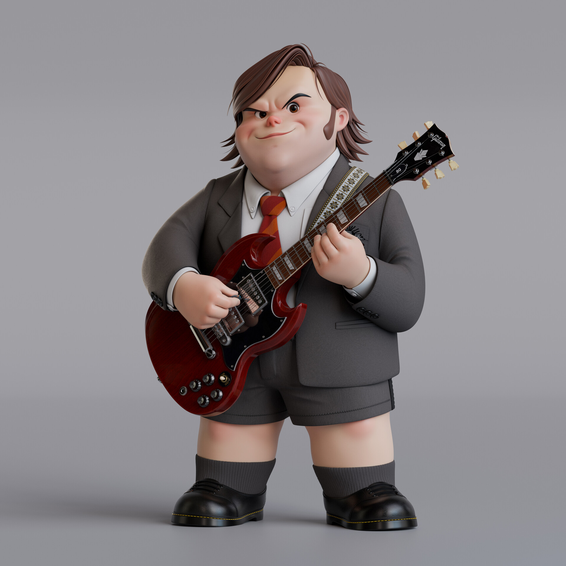 ArtStation - Jack Black / School of Rock